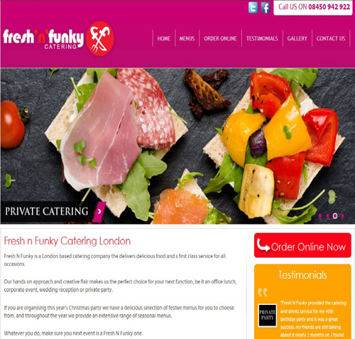 New Fresh N Funky Website